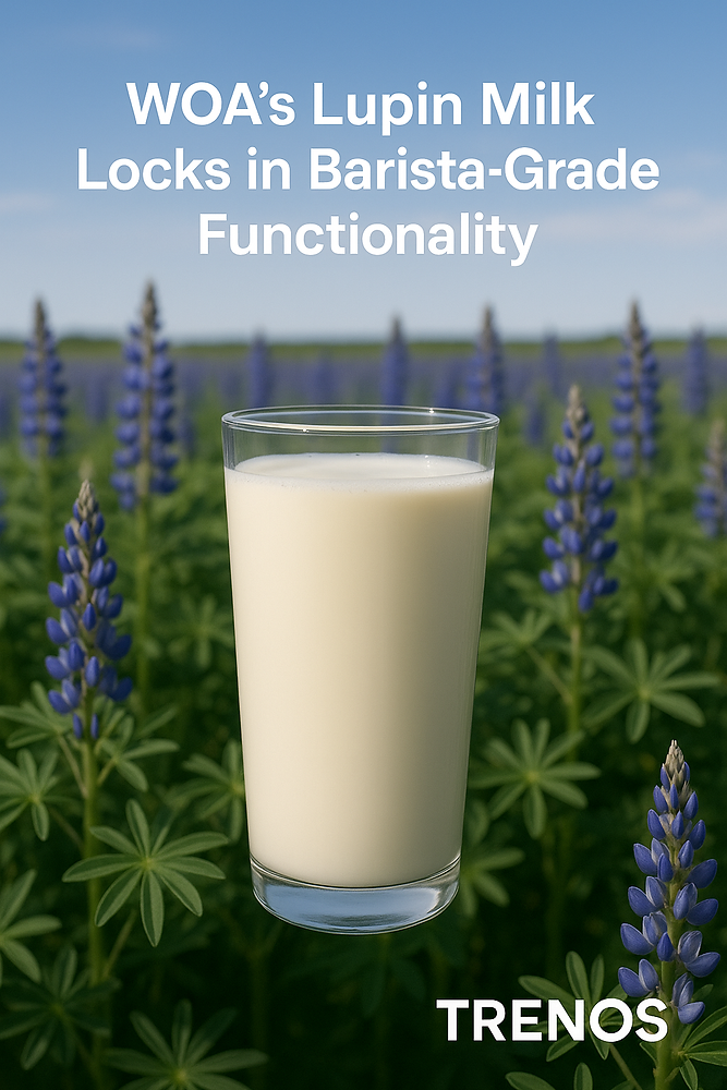 Wide Open Agriculture’s Lupin Milk Goes Barista