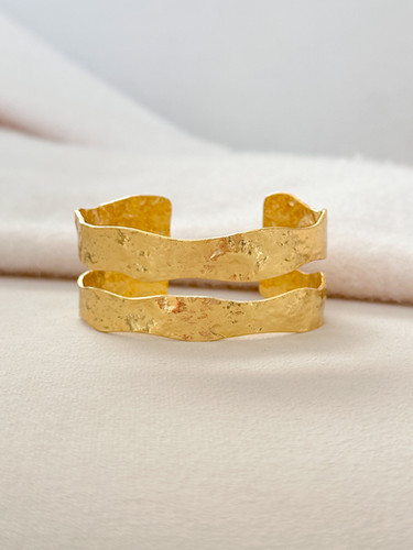 Double Plated Cuff | Easton Elle