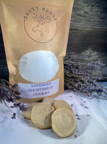 Lavender Shortbread Cookie Mix | The Rusty Moose Gard