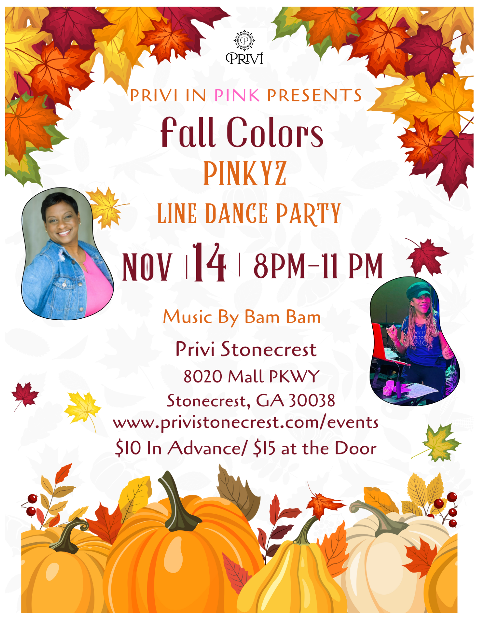 Priví in Pink: Fall Edition | Priví Stonecrest