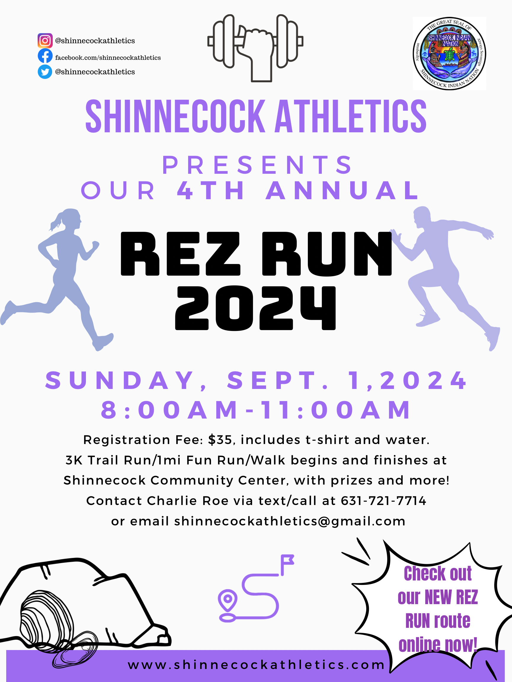 Shinnecock Rez Run 2024 | Shinnecock Athletics