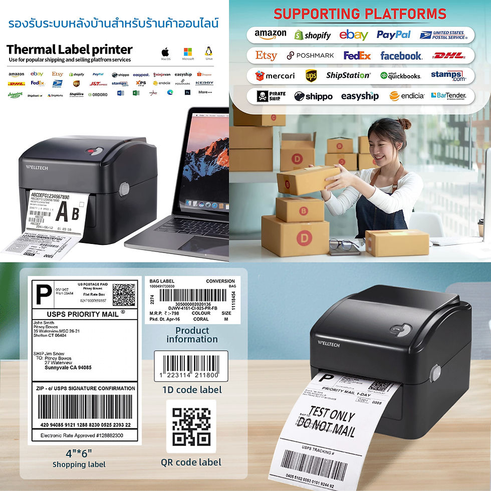 เครื่องพิมพ์ LABEL | Welltech