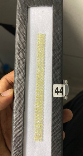 0.20ct+ Size Fancy Light Yellow VS Calibrated Oval Shape Layout ...