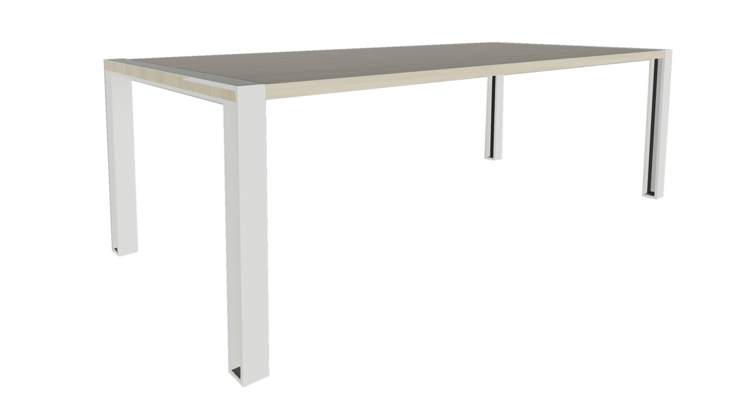 Lowe Loop Post Leg Meeting Table