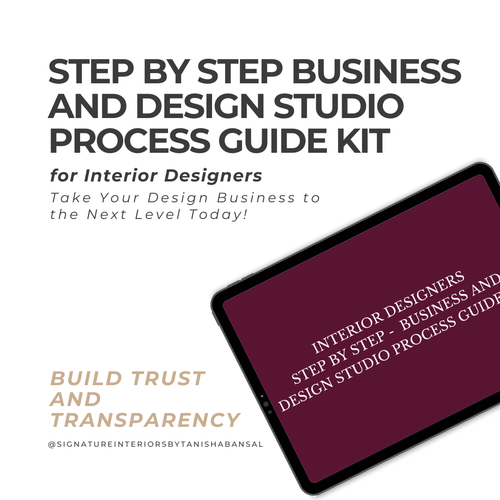 Interior Designers: Step by Step - Business and Design Studio Process ...
