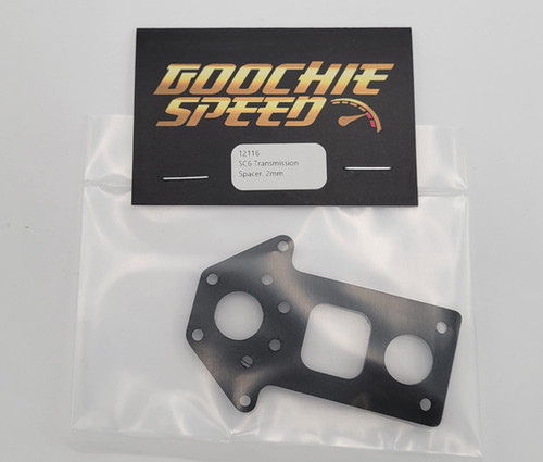 SC6.2 Transmission Spacer, 2mm | Goochie Speed Rc