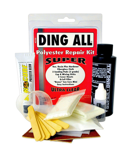 Ding All Super Polyester Surfboard Repair Kit