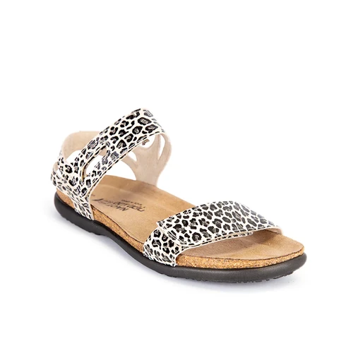 NAOT Courtney Snow Leopard Leather Sandal - Size 36 | Maurice of ...