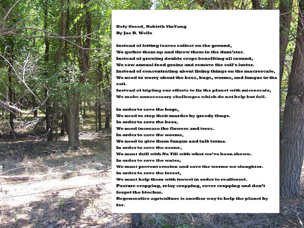 Save the Planet poem
