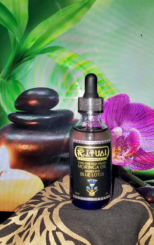 Blue Lotus infused Moringa Oil by Ritual | Sage & Sound LLC