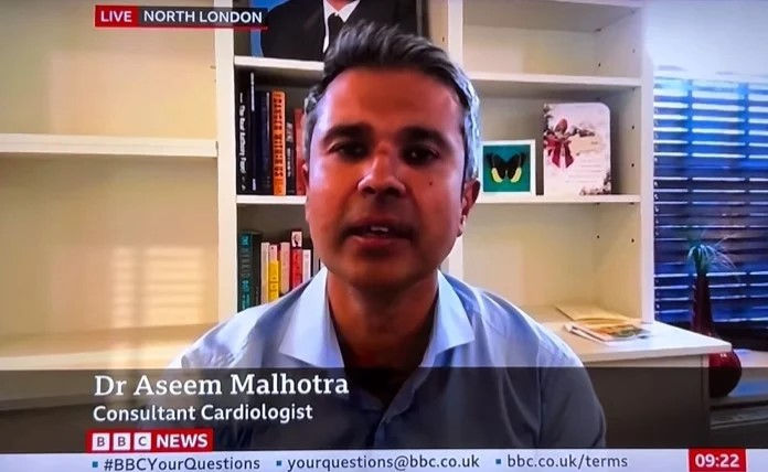 British Cardiologist Dr. Aseem Malhotra Tells BBC 30,000 Excess Deaths ...