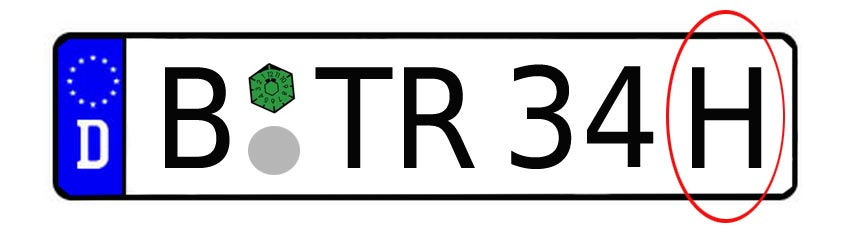 Niemieckie tablice rejestracyjne - od A do Z