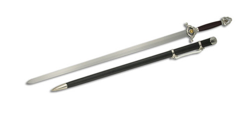 Practical Chinese Taichi Jian Training Sword 30 Inch Blade 1566 Carbon ...