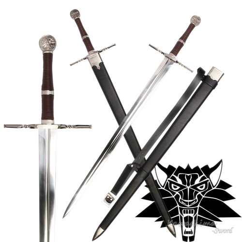 The Witcher 3 Wild Hunt Geralt of Rivia Serpentine Steel Sword | War Sword