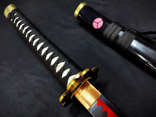 One Piece Roronoa Zoro Anime Japanese Samurai Sword Shusui Live Blade ...