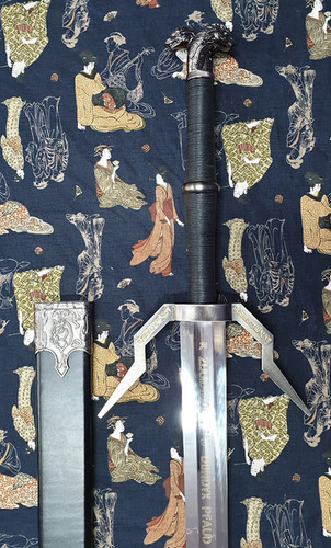 The Witcher 3 Wild Hunt Geralt of Rivia Serpentine Silver Sword | War Sword