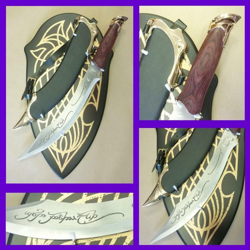 The Lord of the Rings Inspired Knife of the Strider Aragorn with ...