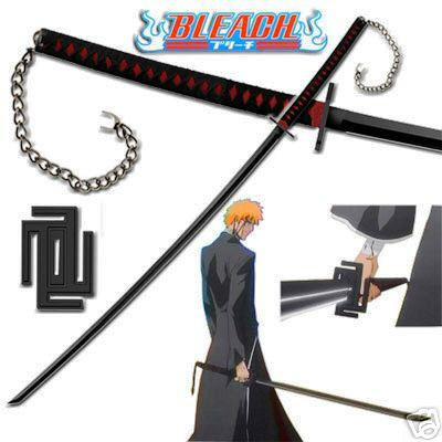 BLEACH Ichigo Kurosaki Bankai Japanese Anime Sword | War Sword
