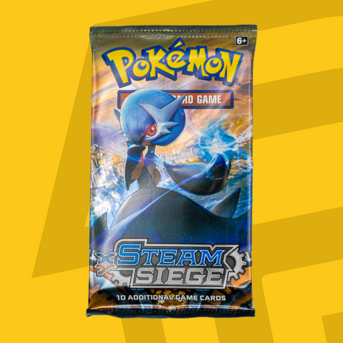 Pokemon TCG: Sealed Booster Pack (10 Cards) - XY Steam Siege | Pack ...