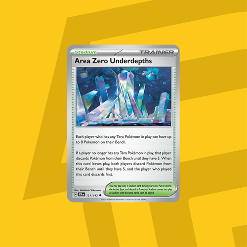 Pokemon TCG: Scarlet & Violet - Stellar Crown - Area Zero Underdepths ...