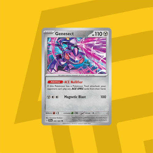 Pokemon TCG: Scarlet & Violet - Shrouded Fable - Genesect 040/064 ...