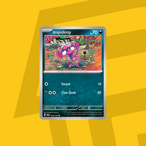 Pokemon TCG: Scarlet & Violet - Stellar Crown - Impidimp 094/142 | Pack ...
