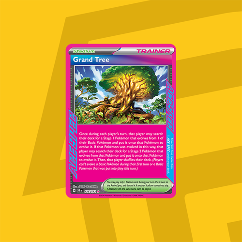 Pokemon TCG: Scarlet & Violet - Stellar Crown - Grand Tree 136/142 ...