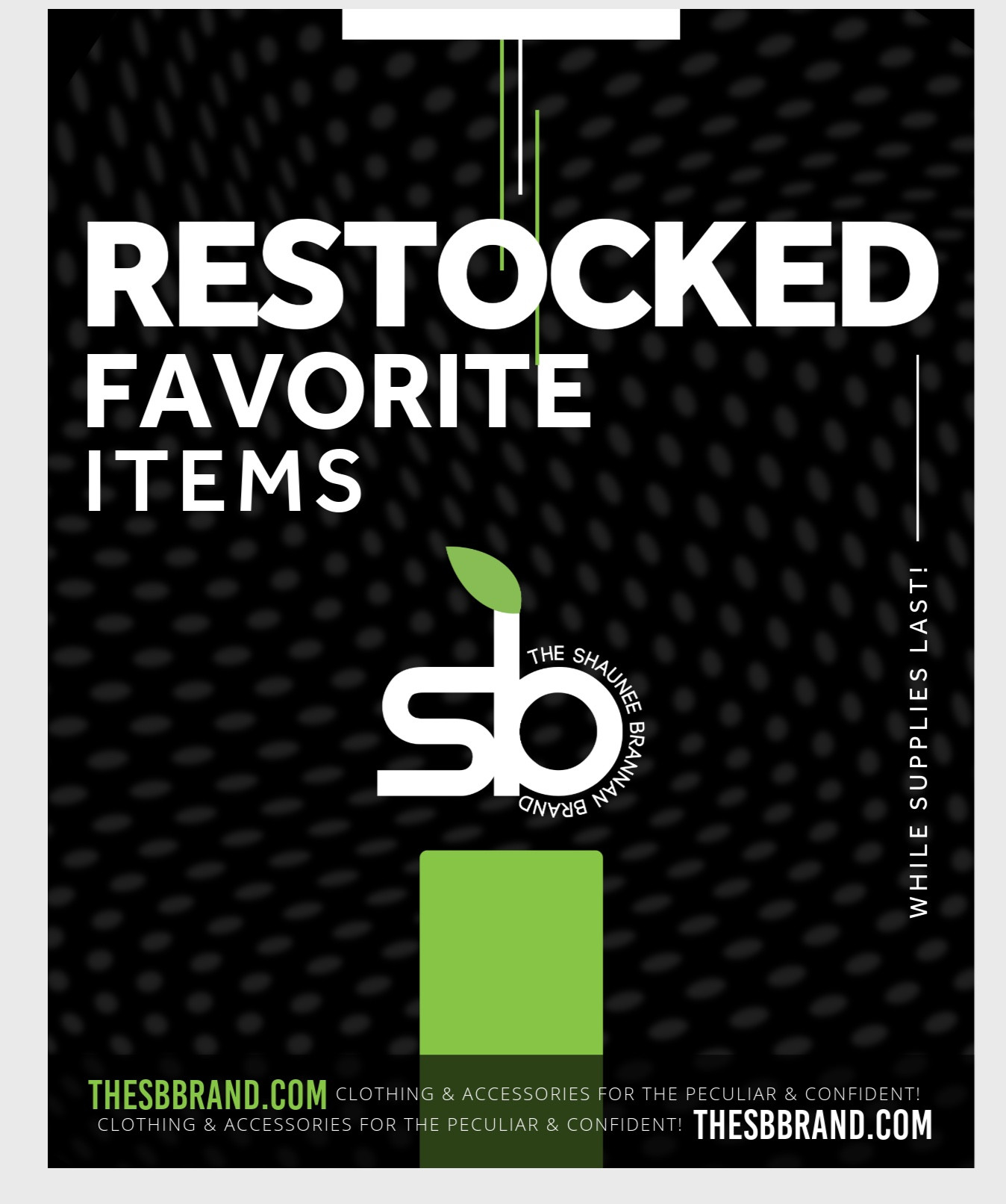 RESTOCKS | The SB Brand