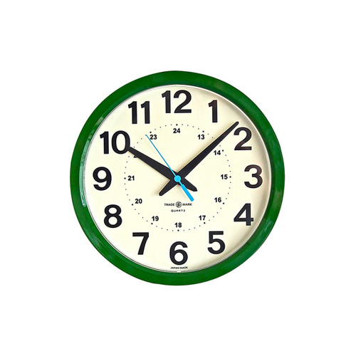 24-HOUR ROUND WALL CLOCK | TRADITION ACOUSTIC.