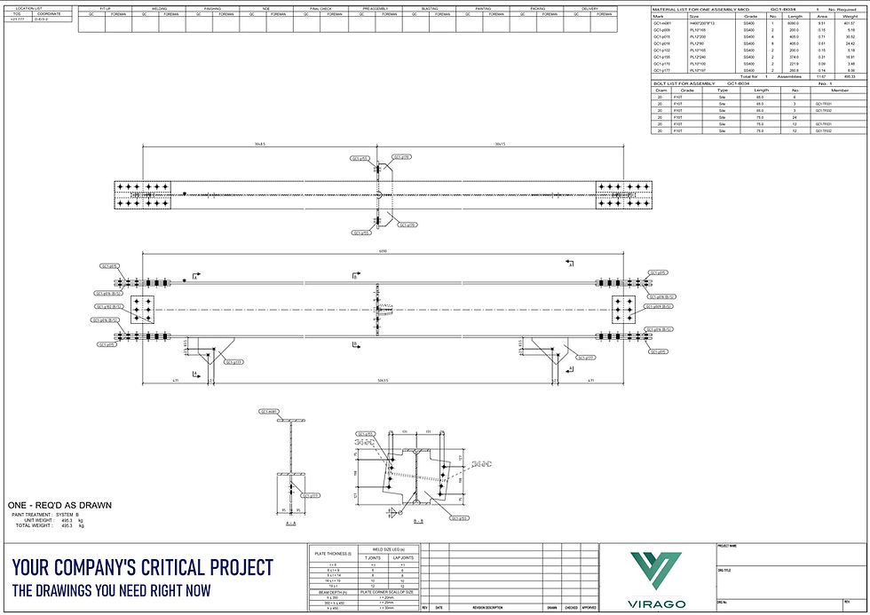 BIM & Steel Detailing | Virago Corp