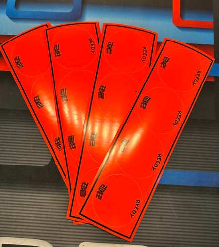 AE Reedy YZ10 Orange Wheel Dots WCS Decal Discs RRP-001AEO | RRP