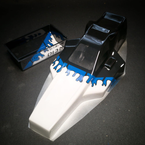 RC10 Turbo Mirage Painted Body & Wing Brian Kinwald Theme RRP-001RCBBK ...
