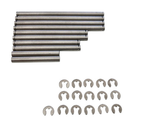 RC-Plus Titanium Ti Hinge Pin Set Yokomo YZ10 94 95 97 93WCS ZD-408 RRP-014YZ | RRP