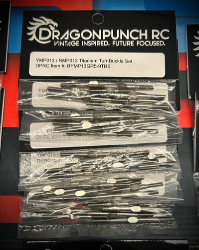 DPRC Titanium Turnbuckle Set For RMP MX4 BYMP13GR5-9TBS | RRP