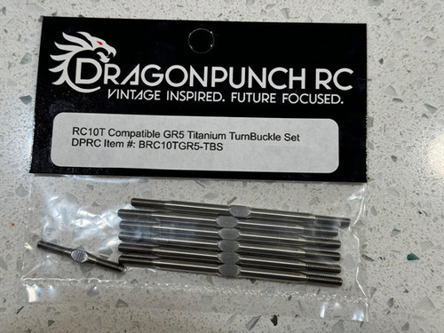 DPRC Titanium Turnbuckle Set For RC10T GR5 M3 BRC10TGR5-TBS | RRP