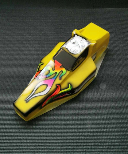 RC10 Viper Painted Body & Wing Masami Yellow Theme RRP-001RCBMY | RRP