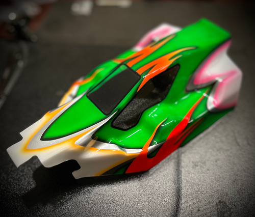 Yokomo MX4 Painted Body & Wing Masami Theme RRP-002MXBM | RRP