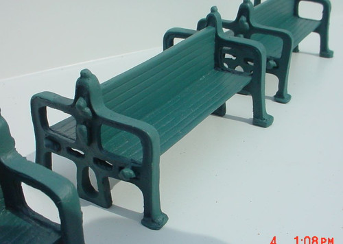 Rickety Old Dual Side Station / Platform Bench 1/24 Scale G Scale ...