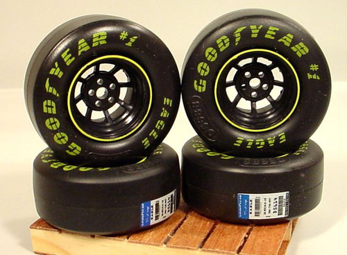 Good Year Eagle Racing Slicks (4Pc) Miniatures w Rims 1/24 Scale G ...
