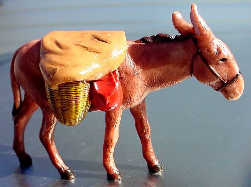 Pack Mule Miniature Figure 1/24 Scale G Scale | Larry G Scale