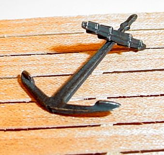 Boat Anchor Miniature w Drag Bar (S) 1/24 Scale G Scale | Larry G Scale