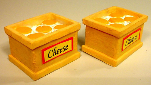 Crate Crate / Bin Miniatures (2) 1/24 Scale G Scale | Larry G Scale