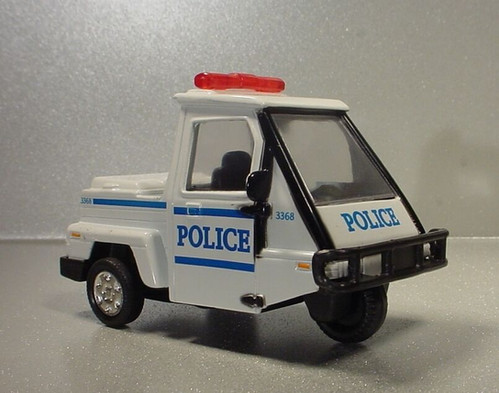 Police Vehicle Diecast 3 Wheeler 1/24 Scale G Scale | Larry G Scale