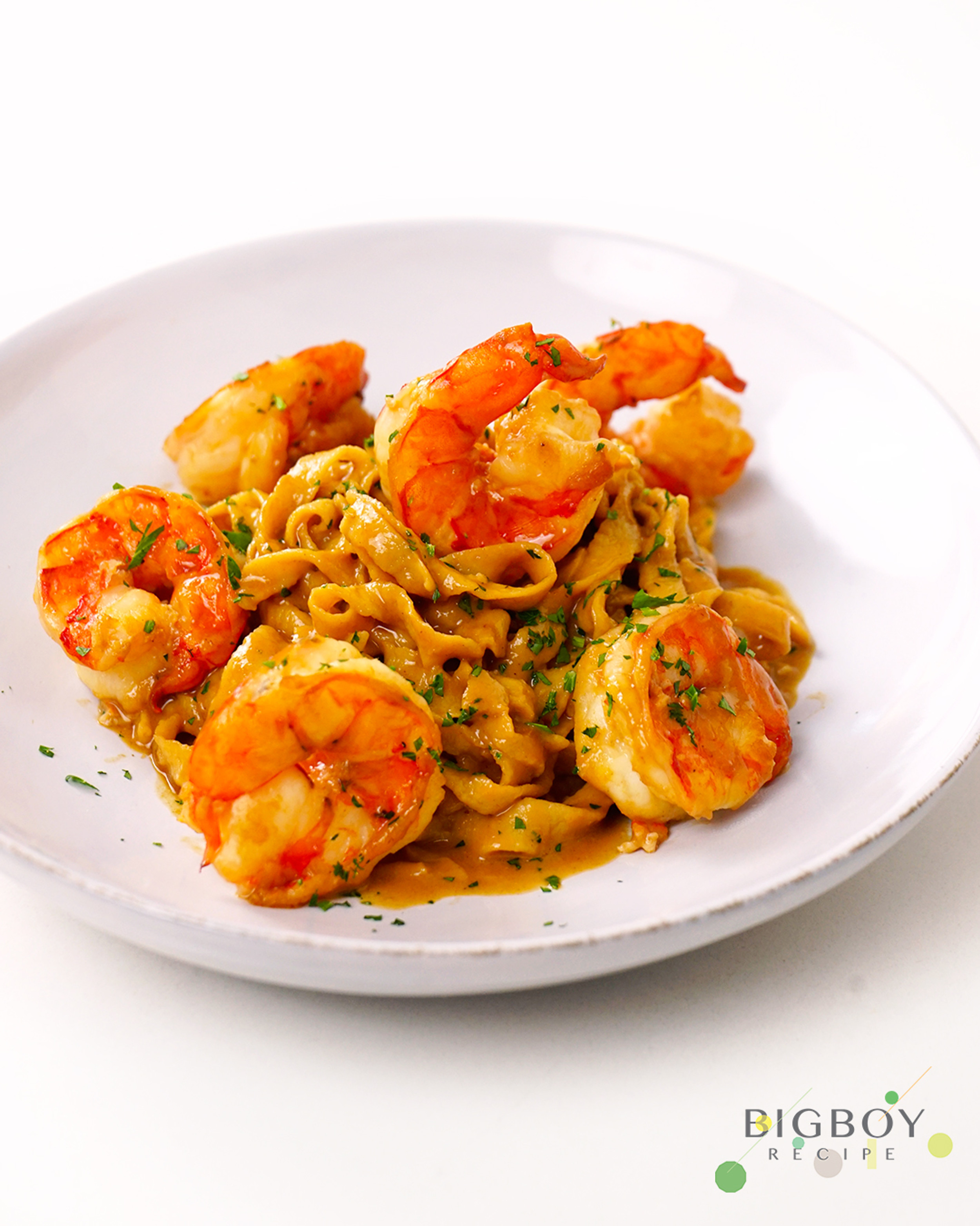 Prawn Bisque with Handmade Pasta