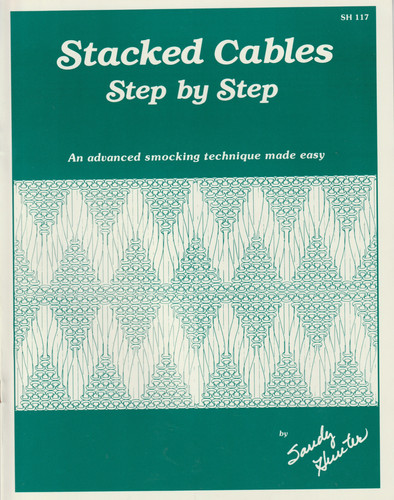 Stacked Cables Step by Step by Sandy Hunter | The Old Sewing Shop