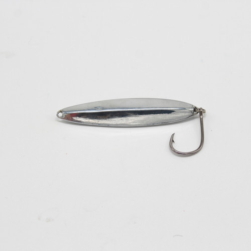 Chase Spoon Long Bullet: Chrome | Bilimoria Fishing