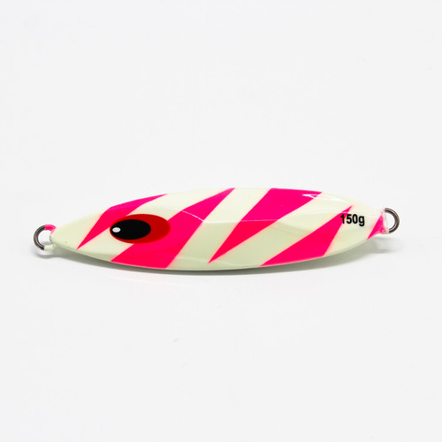 Noeby Slow Pitch Jigging Bait: Pink Tiger | Bilimoria Fishing