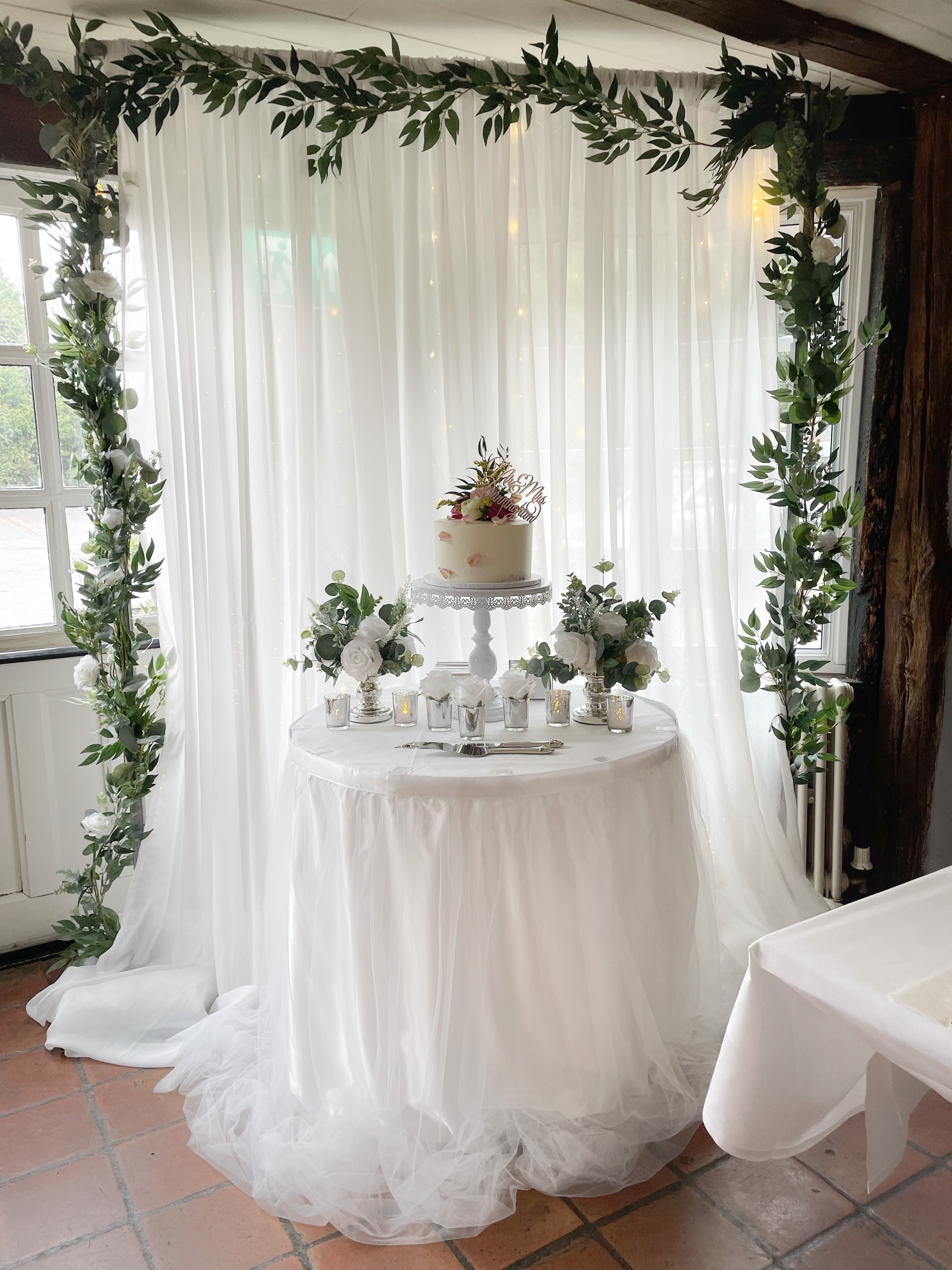 Wedding Cake Table | Let's Make It Beautiful | Surrey