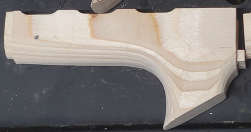 M70/77/90 Rear fin | W.a.s.woodtworks