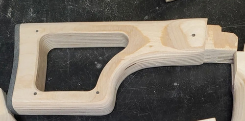 Skeletonized Clubfoot Stock | W.a.s.woodtworks